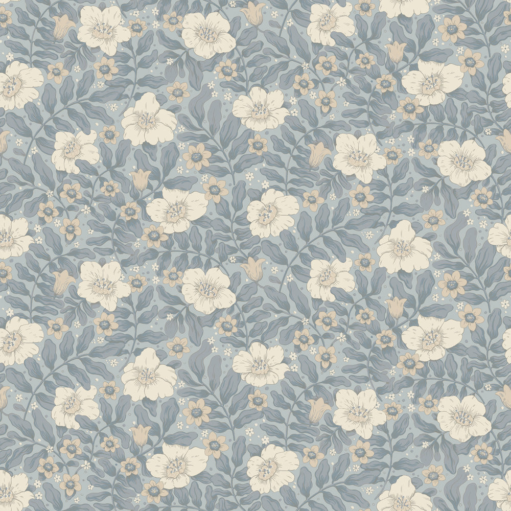 Midbec Wallpaper - Maggan - 48023 – Summer Gray
