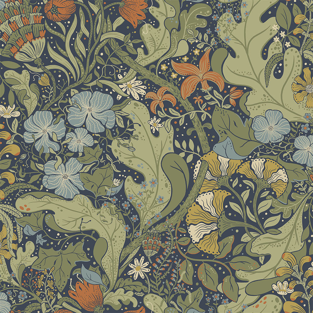 Midbec Wallpaper - Elise - 83102 – Summer Gray