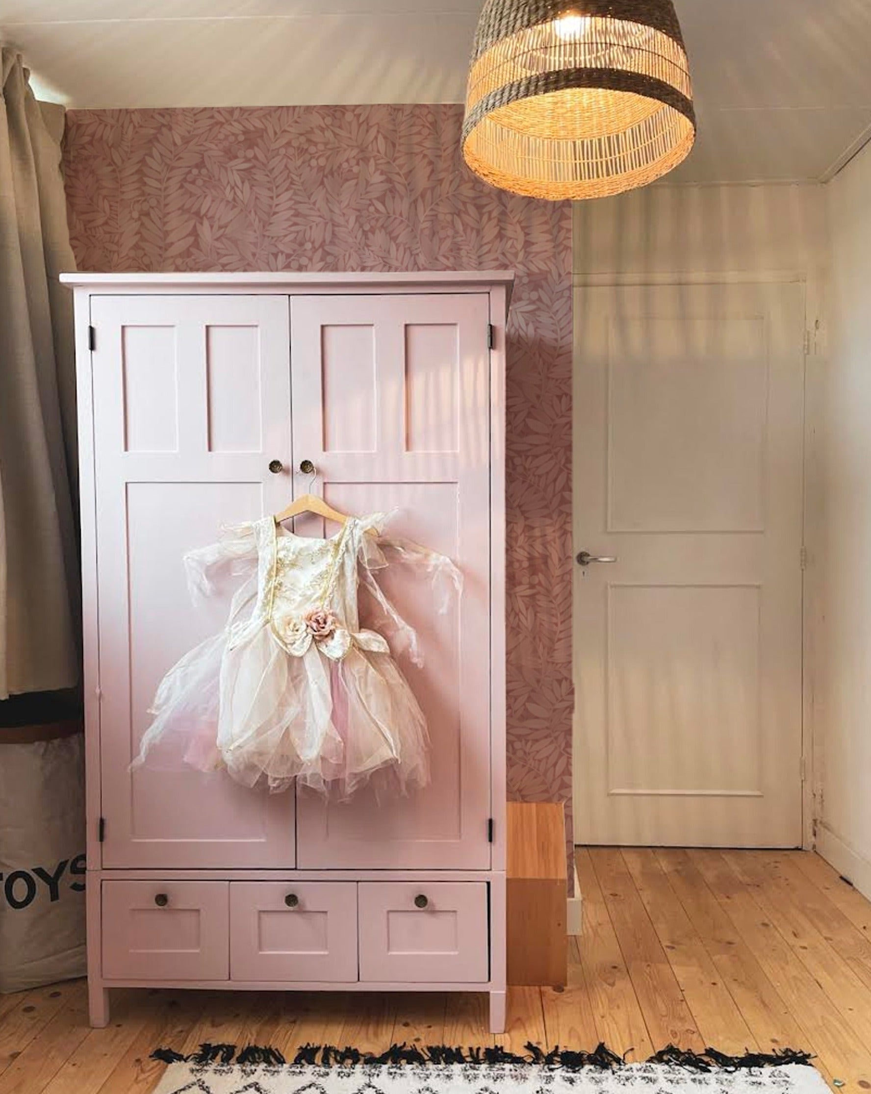 Summer Gray Wallpaper - Eve - Rose